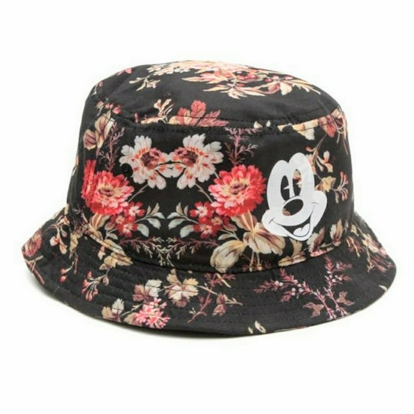 Neff | Accessories | Neff Disney Mens Mickey Mouse Floral Bucket Hat ...